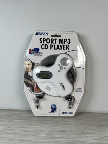 Vtg MP3 CD Player Sport Jenson Anti Shock Protection Headphones Open ...