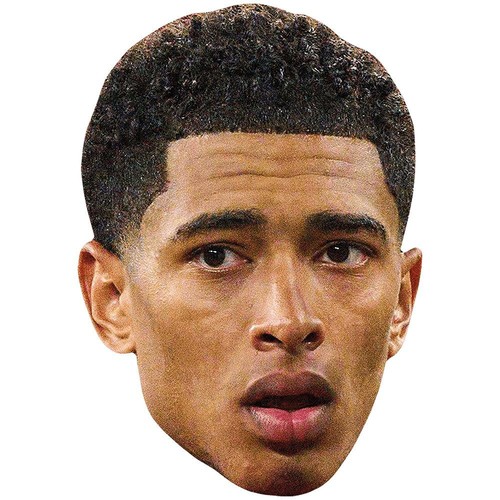 Jude Bellingham (Brown Hair) Celebrity Mask, Flat Card Face | eBay