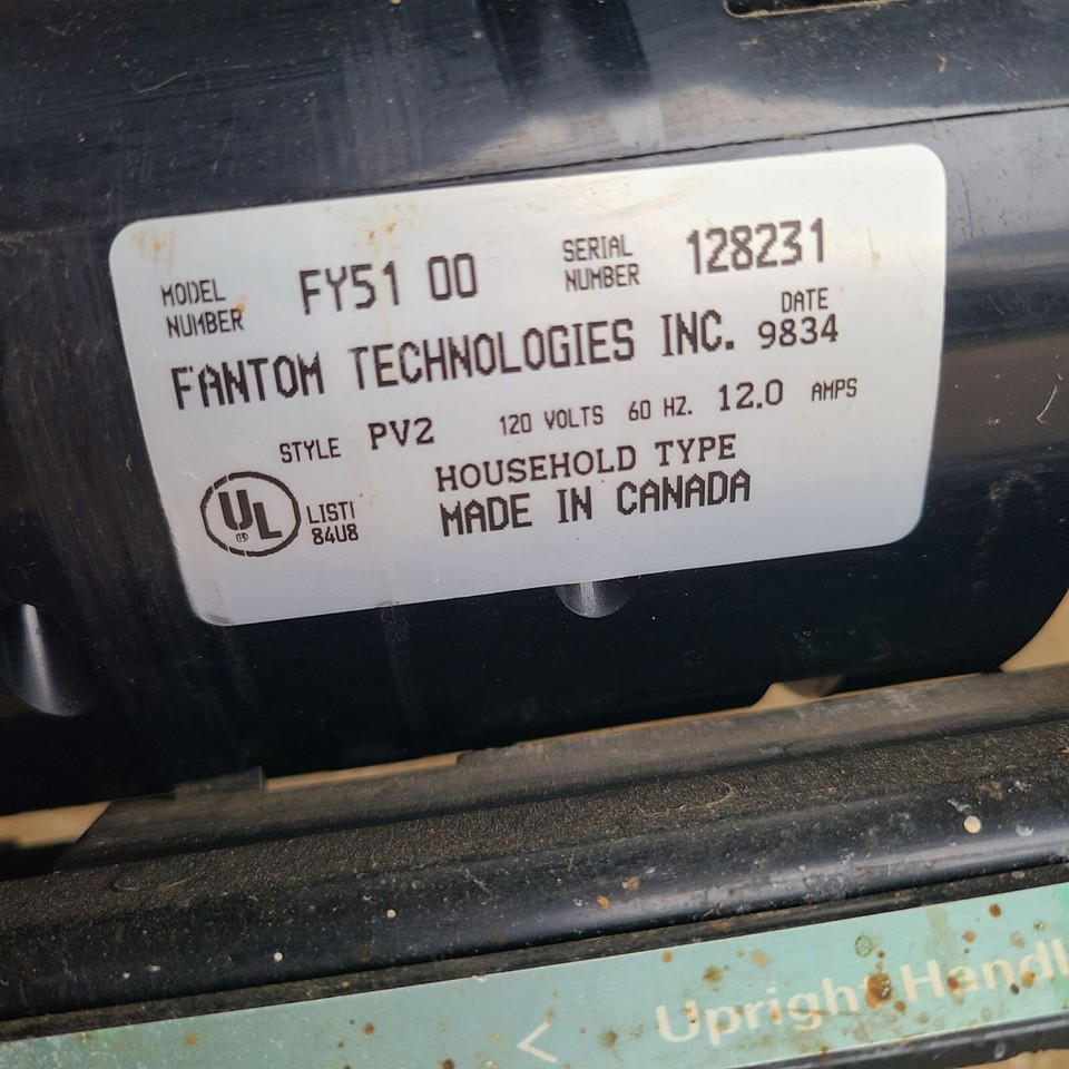 Fantom Fury FY51-00 Vacuum Cleaner Replacement Parts You Pick V29 | eBay