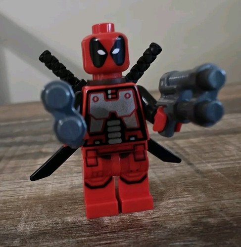 **NEW** 100% LEGO Deadpool ALTERNATIVE Minifigure - 6866 X-Men Chopper ...