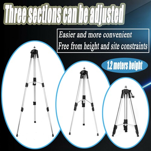 Adjustable Light Weight Tripod Leveling Stand Rotary Laser Level Line ...