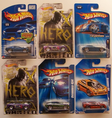 Hot Wheels Overboard 454 ’02 16 214 ’05 48 ’06 216 '07 89 Batman Lot of ...