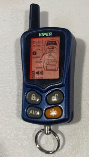 Viper 2-Way LCD Security Alarm Keyfob Tested EZSDEI7701 | eBay