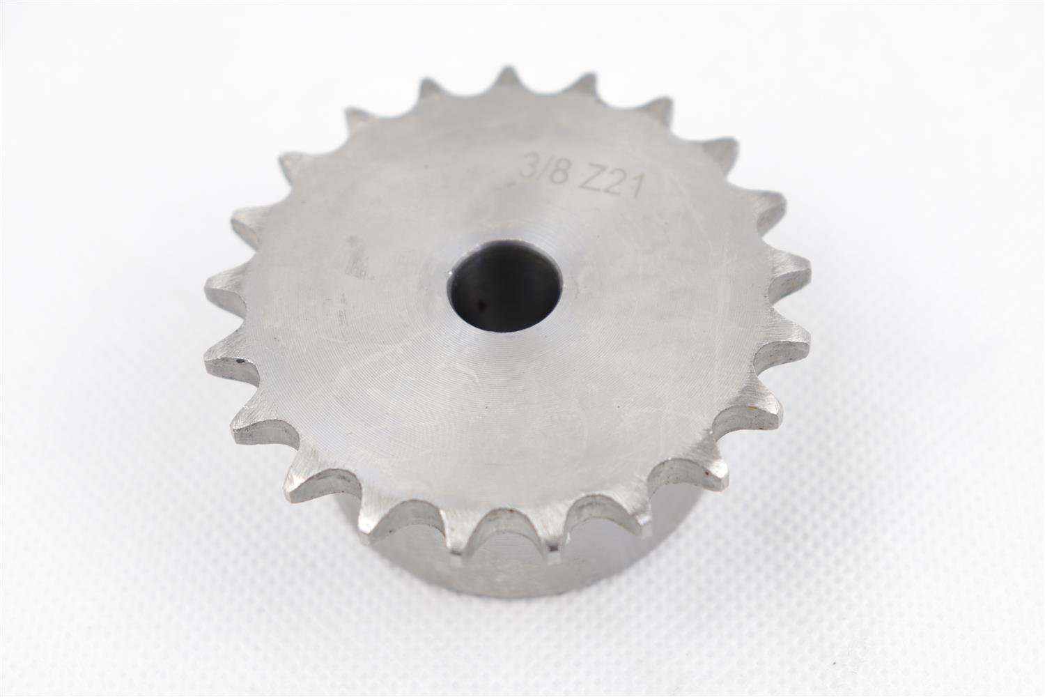 06B-1/19 Kettenrad Rad Ritzel Kette 06B-1 19 Zähne (3/8"x7/32) mit Nabe ...