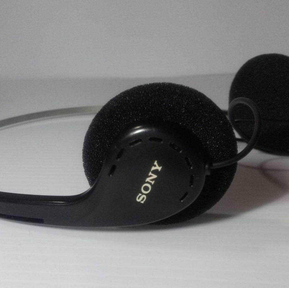 SONY MDR006 Walkman Headphones Black Retro Japan Import Rare | eBay
