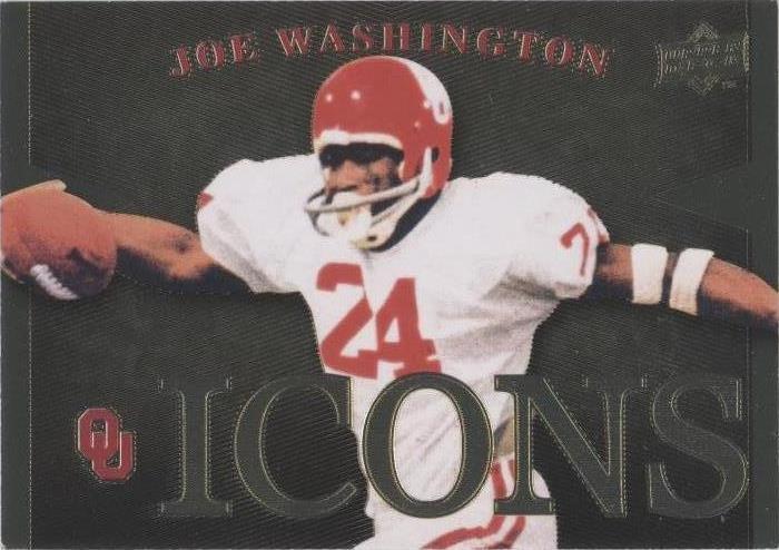 2011 Upper Deck University of Oklahoma - Icons Joe Washington #I-JW for ...