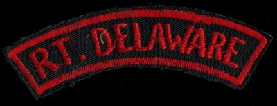 Original US Army Rt Delaware Recon Team Scroll Vietnam Patch HM | eBay