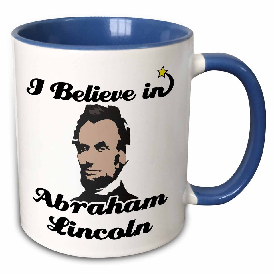 3dRose I Believe In Abraham Lincoln Mug | eBay