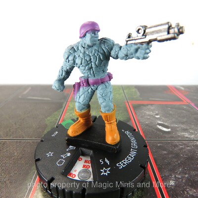 TMNT Unplugged ~ SERGEANT GRANITOR #016 HeroClix Teenage Ninja Mutant ...