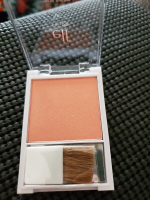 ELF Brand Blush Compact "Glow" Silky Smooth Powder W/Brush NEW | eBay