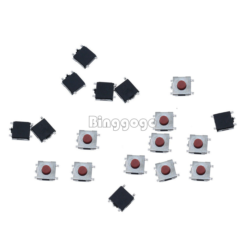 50PCS SPST Mini Micro Momentary Tactile Push PCB Button Switch 6x6 3 ...