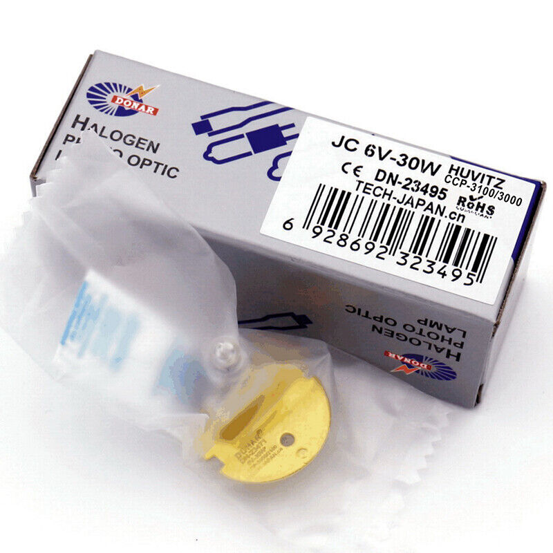 1pc HUVITZ CCP-3100 CCP-3000 Eye Chart Projector Lamp Bulb 6V30W Light ...