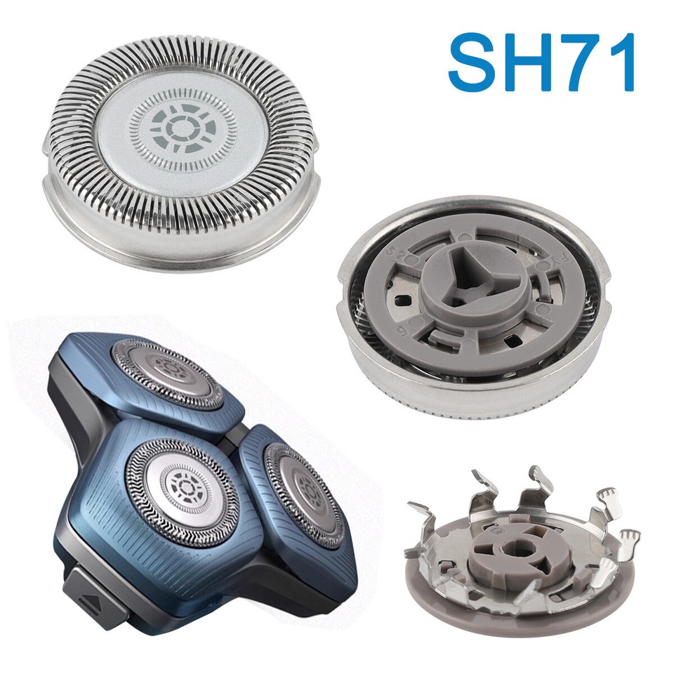 6PCS Shaver Heads SH71 Replacement Heads Norelco Series 7000 Shavers ...