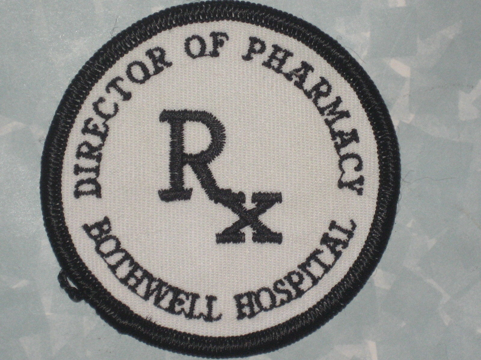 Bothwell Hospital Director of Pharmacy Patch - 3" x 3" | eBay