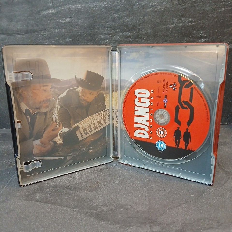 Django Unchained BluRay Steelbook Limited Edition Quentin Tarantino UK ...