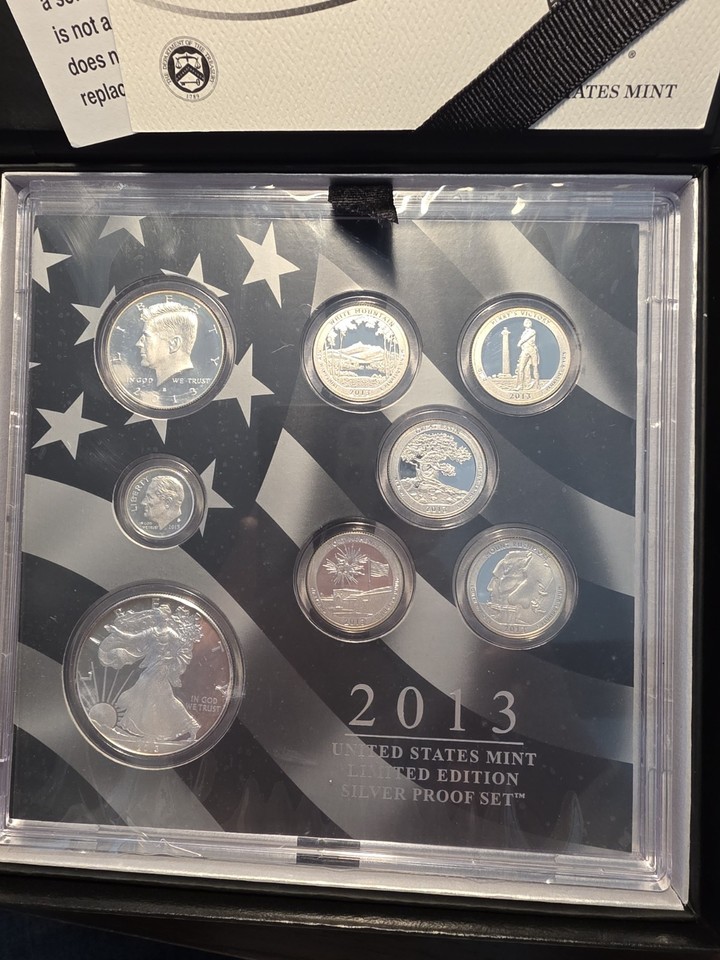 2013 United States Mint Limited Edition Silver Proof Set | eBay