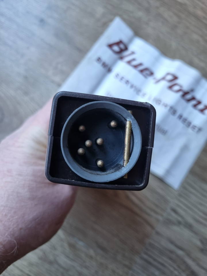 Blue-Point BMW service light reset tool for oil change & inspection ...