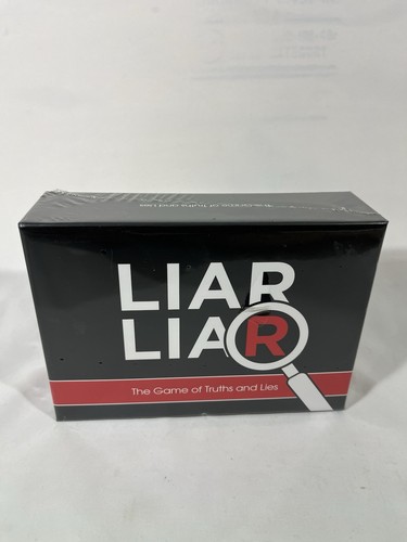LIAR LIAR The Game of Truths and Lies Family Friendly Card Game for All ...