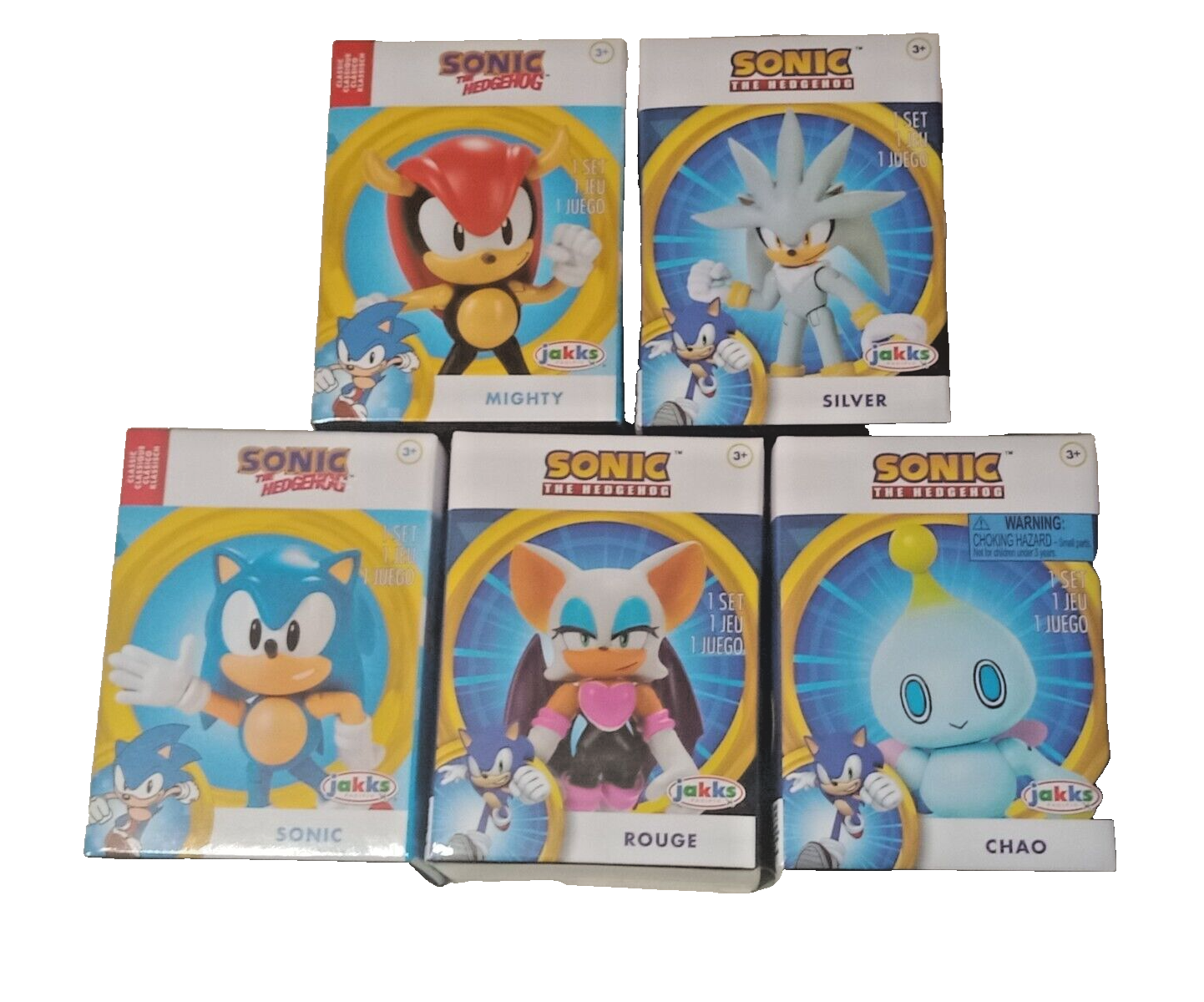 Jakks Sonic The Hedgehog Complete 2.5” NEW 2023 Mini-Figures RELEASE ...