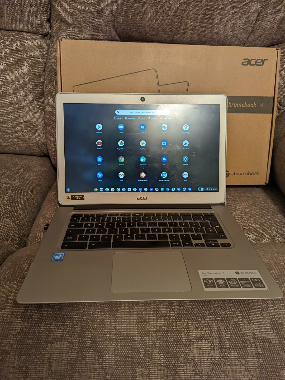 Acer Chromebook 14 CB3-431 - (Intel Celeron N3160, 4GB RAM, 32GB eMMC ...