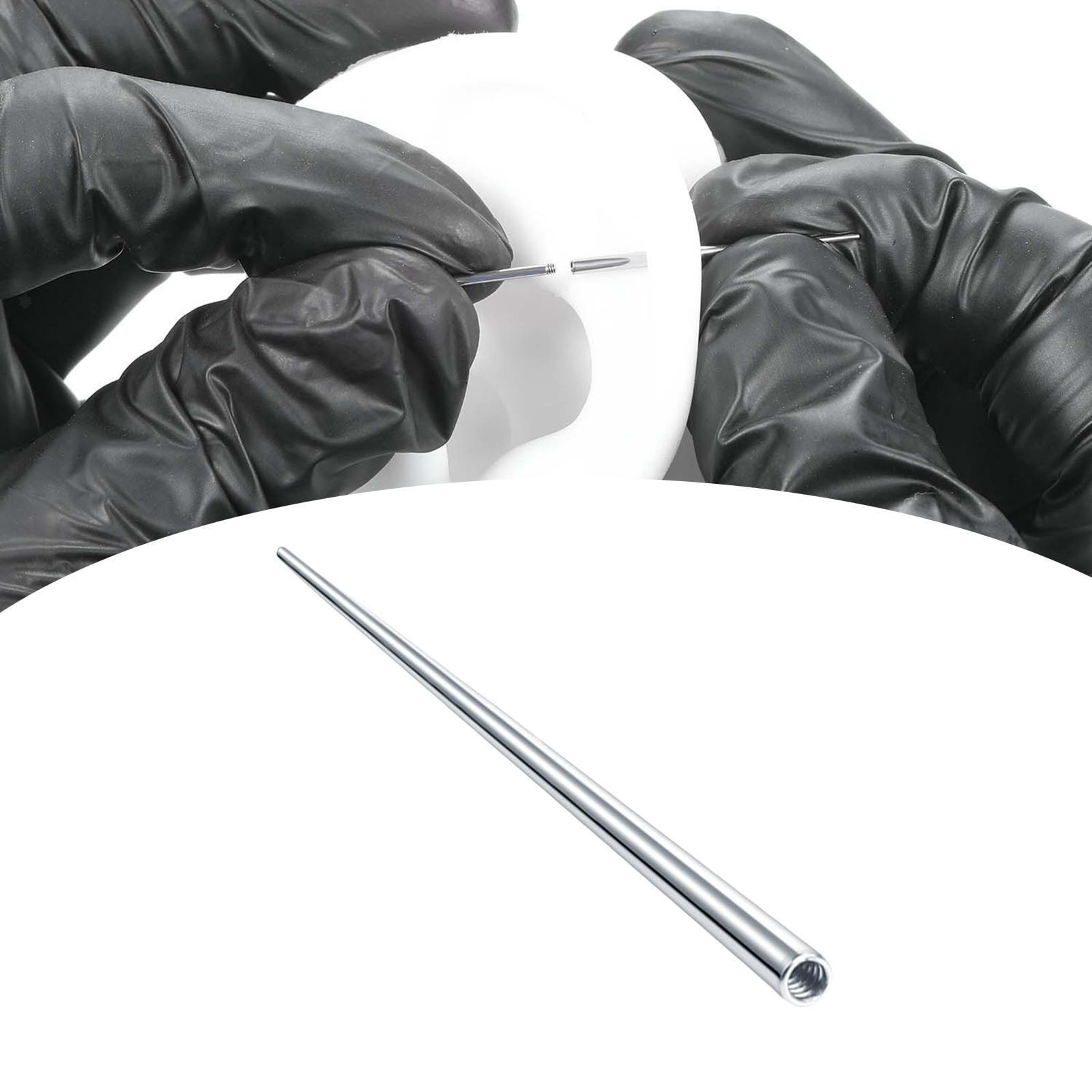 4x Threaded Taper for Threaded Jewelry Piercing Tool Stainless Steel ...
