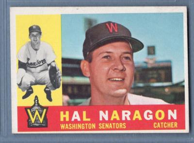 1960 Topps #231 Hal Naragon EX-MT Set Break C | eBay