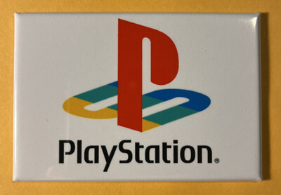 Playstation - PS1 Logo - 2" x 3" Video Game Magnet | eBay