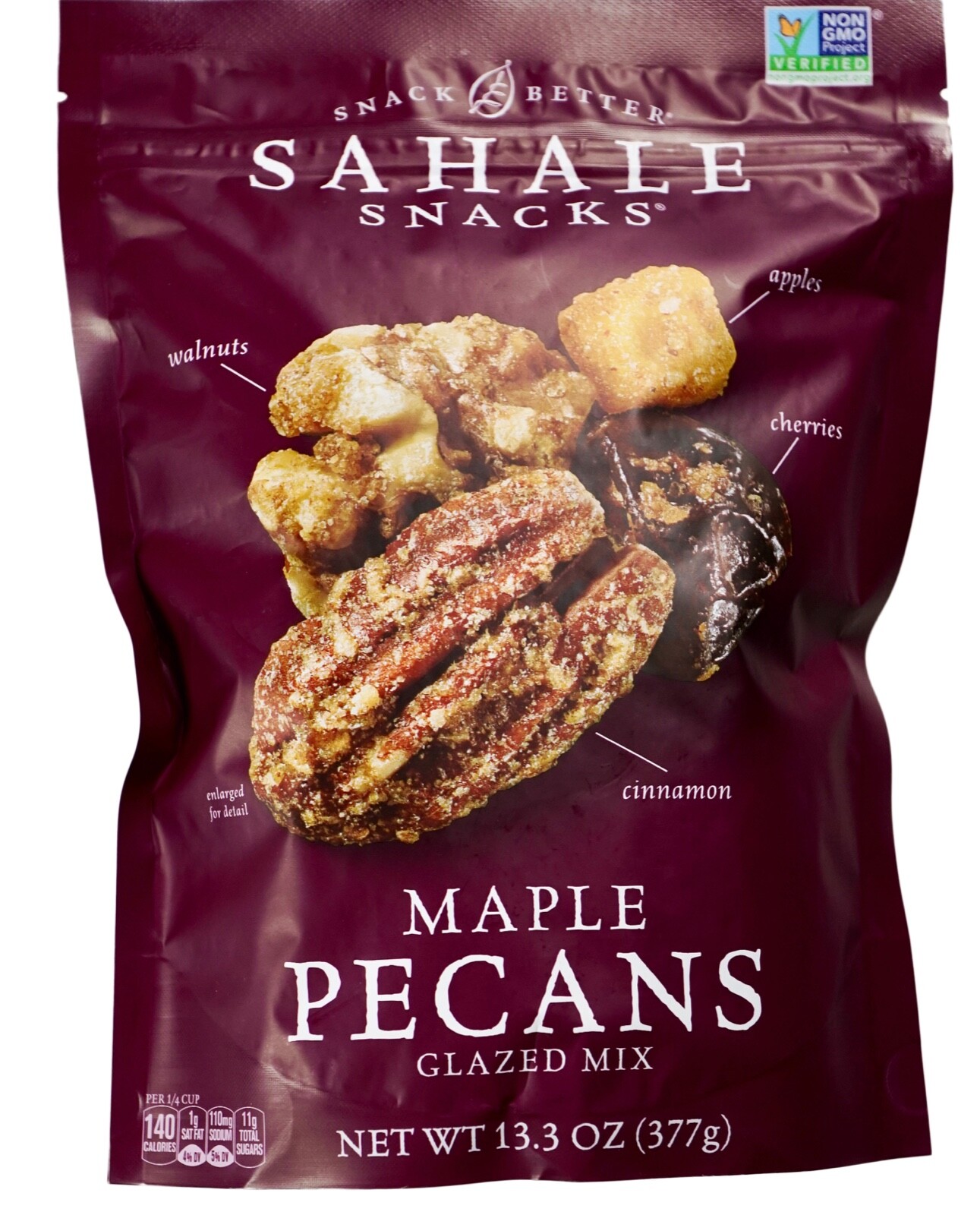 Sahale Snacks Maple Pecans Walnuts Apples Cherries Glazed Trail Mix, 13 ...