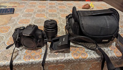 Canon EOS 2000D 24.1 MP Digital Camera, Battery and Charger- Black ...