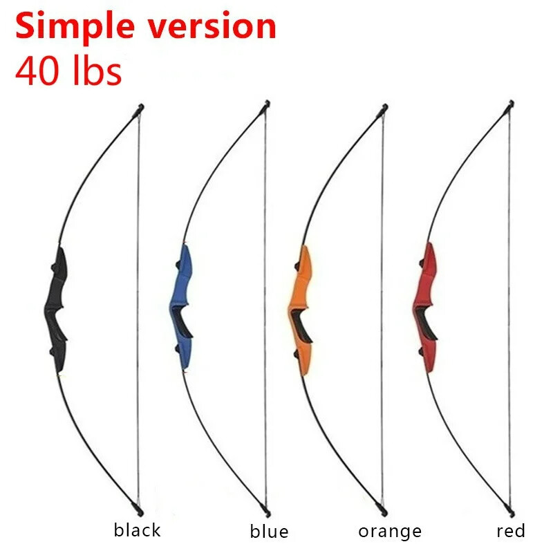 New High Quality Metal 80-100lbs Straight Powerful Archery Recurve Bow ...