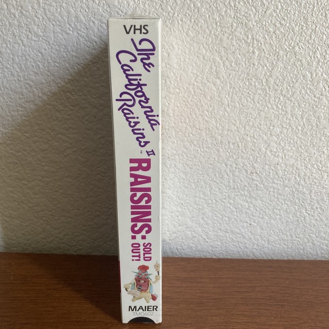 California Raisins 2, The - Raisins: Sold Out (VHS, 1990) for sale ...