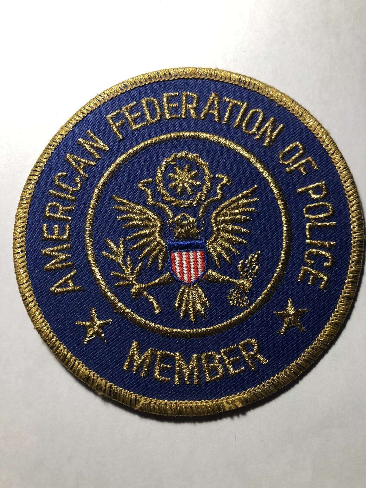 American Federation of Police Patch | eBay