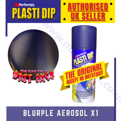 PlastiDip / Plasti Dip® BLURPLE Aerosol X1 - Genuine USA made | eBay UK