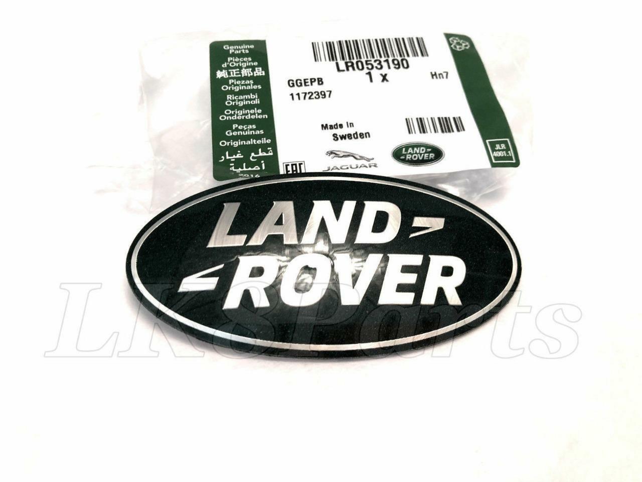 Land Rover Range Rover Evoque RR Sport Front Name Plate Badge LR053190 ...