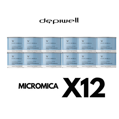 X12 DEPIWELL Cire à Épiler Délicat Soluble Pot Micromica 12PZ | eBay