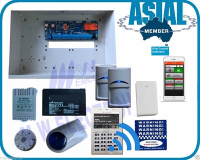 BOSCH ALARM 6000 Kit Wireless Pet Friendly PIR w/ ifob plan | eBay ...