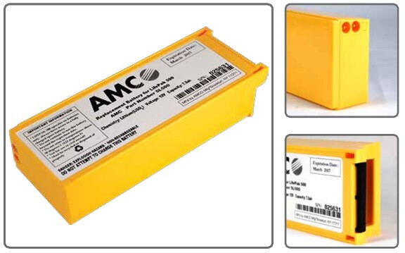 AMCO 5L500 12V 7.5Ah Non-Rechargeable Replacement Battery For LifePak ...