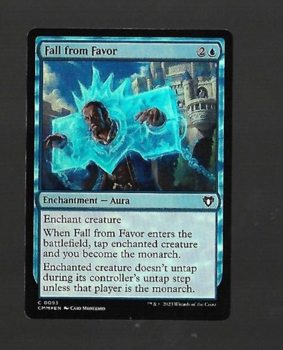 MTG Commander Masters Fall from Favor Foil | eBay