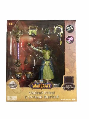 Mcfarlane Toys World of Warcraft Undead Priest & Undead Warlock 6 ...