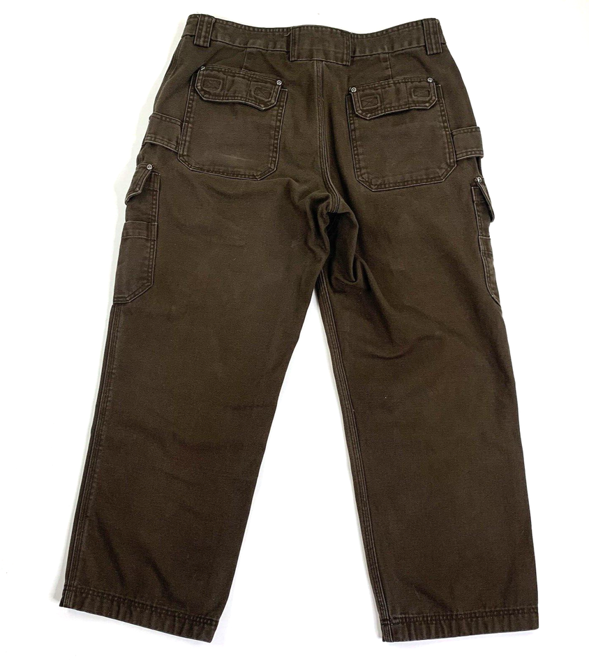 Duluth Work Pants Men's Relaxed Fit Fire Hose Ballroom 100% Cotton ...