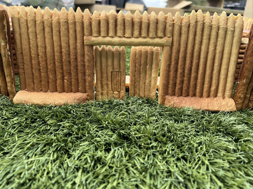 VINTAGE BARZSO DAVEY CROCKET WILDERNES FORT PLAYSET | eBay