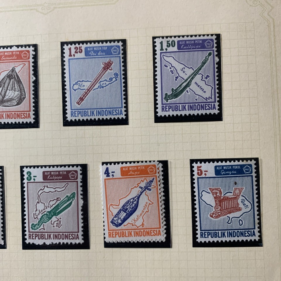 Indonesia Full Set Stamps Collection MNH | eBay