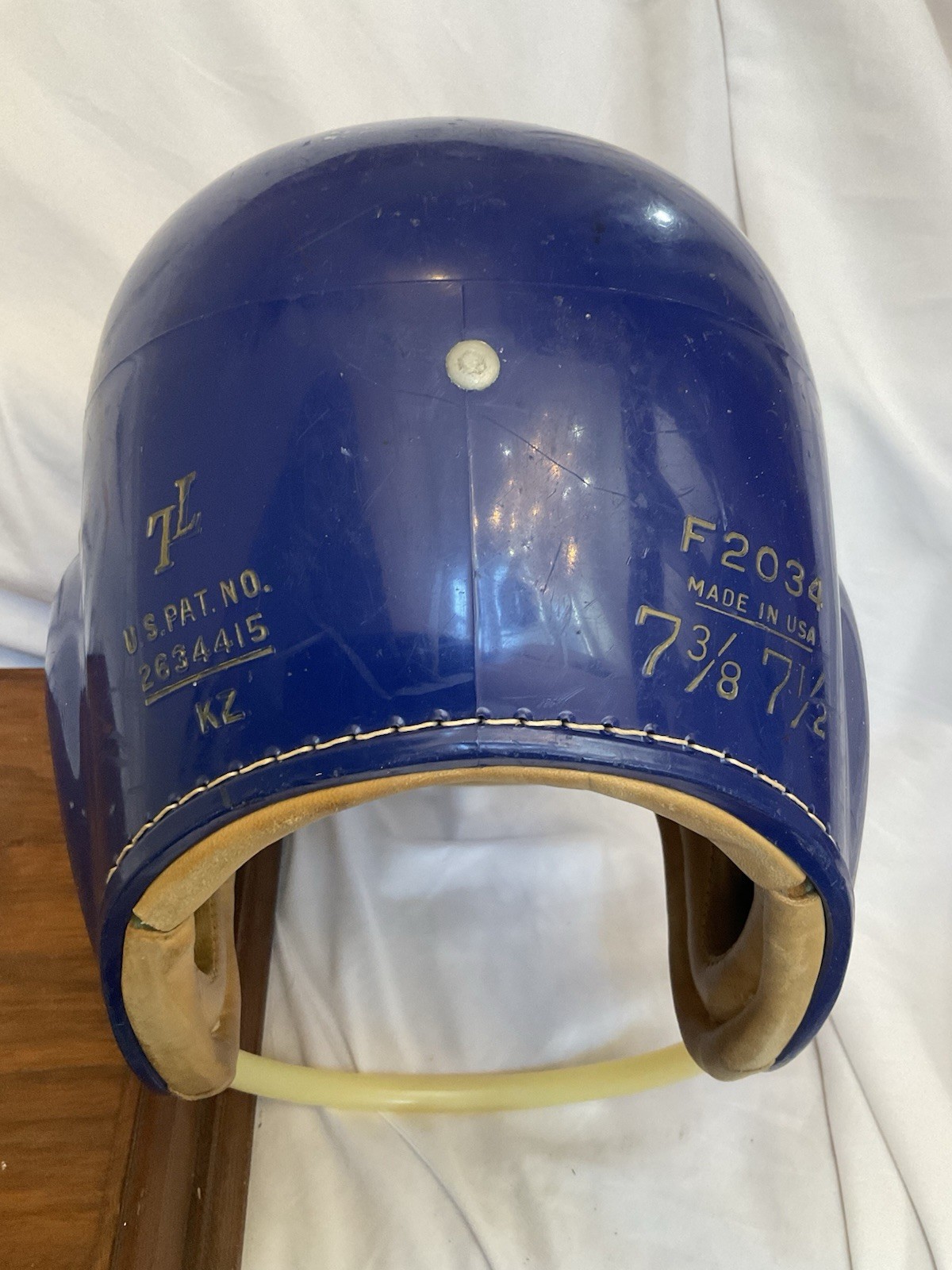 Original Vintage Wilson F2034 Football Helmet Size 7 1/2 Bears ...