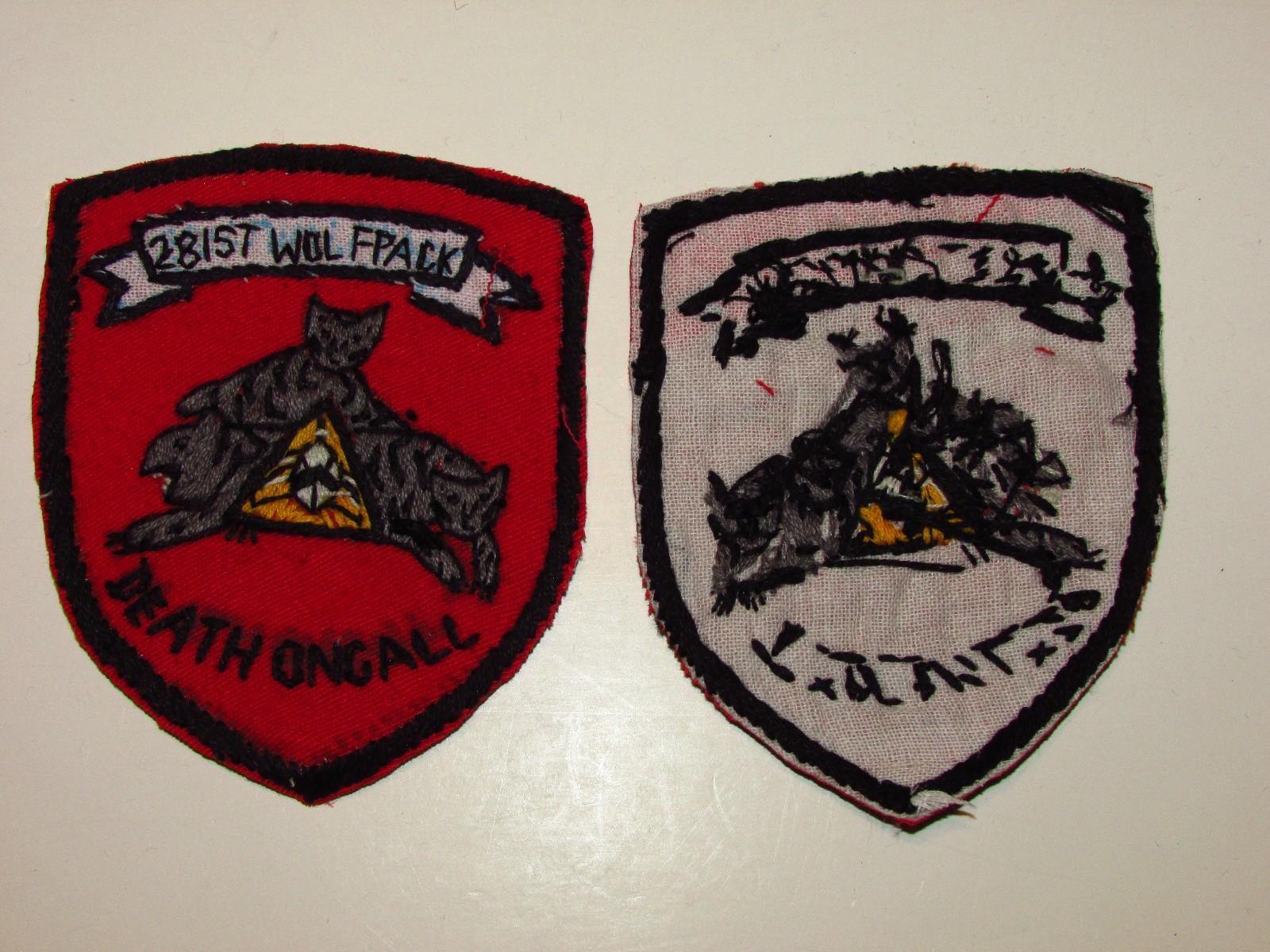 b9309 US Army Vietnam 281st Attack Helicopter Company AHC Wolfpack ...