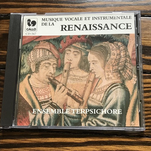 Vocal & Instrumental Music From The Renaissance - Ensemble Terpsichore ...