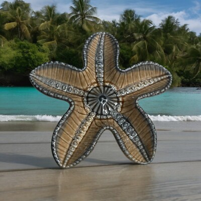 Wade Porcelain Starfish Trinket Ring Dish Coastal Beach Decor Blue ...