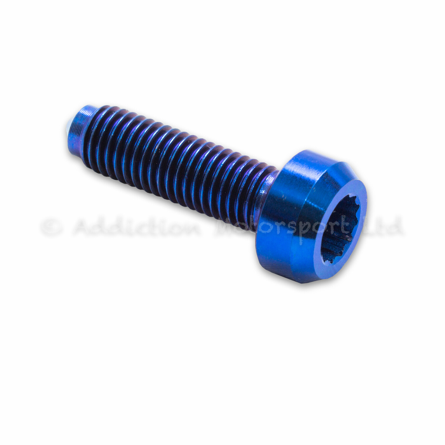 10x Titanium Blue Bolts for BBS Split Rim Wheels, M7 x 24mm for RX2 ...