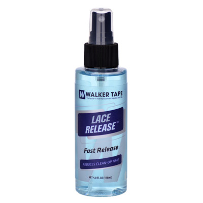 LACE RELEASE BY WALKER TAPE 4OZ FAST ACTING ADHESIVE GLUE REMOVER SPRAY ...