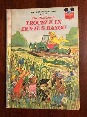 The Rescuers In Trouble In Devil’s Bayou by Walt Disney, HC, FIRST ...