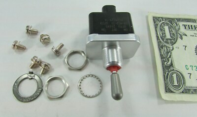 Otto Sealed Military Spec MOM-OFF-ON Toggle Switches 2-Pole 3-Position ...